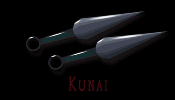 The Kunai - Multi Functional Japanese Ninja Daggers
