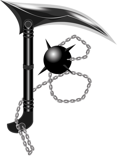 Kusarigama - Traditional Japanese Sickle Weapon