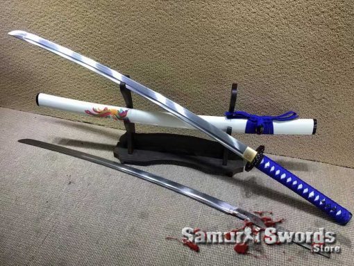 Samurai Katana Sword 9260 Spring Steel with Phoenix Saya