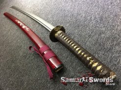 Battle Ready Katana Blade T10 Folded Clay Tempered Steel Seashell Bird ...