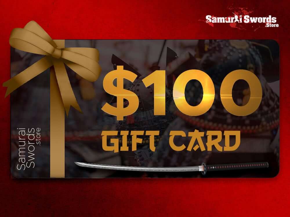 Get a Gift Card - Samurai Swords Store