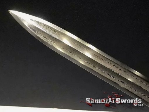 Chinese Jian Sword 1095 Folded Steel