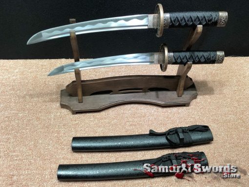 Dual Tanto Blades 1060 Carbon Steel