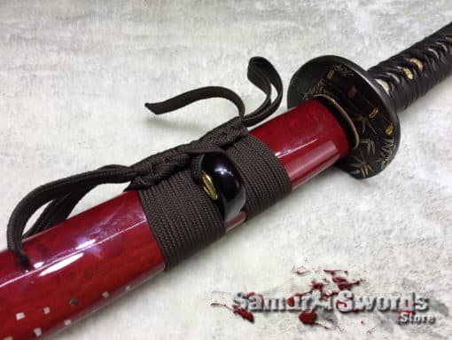 Fully Functional Katana T10 Folded Clay Tempered Steel with Seashell ...